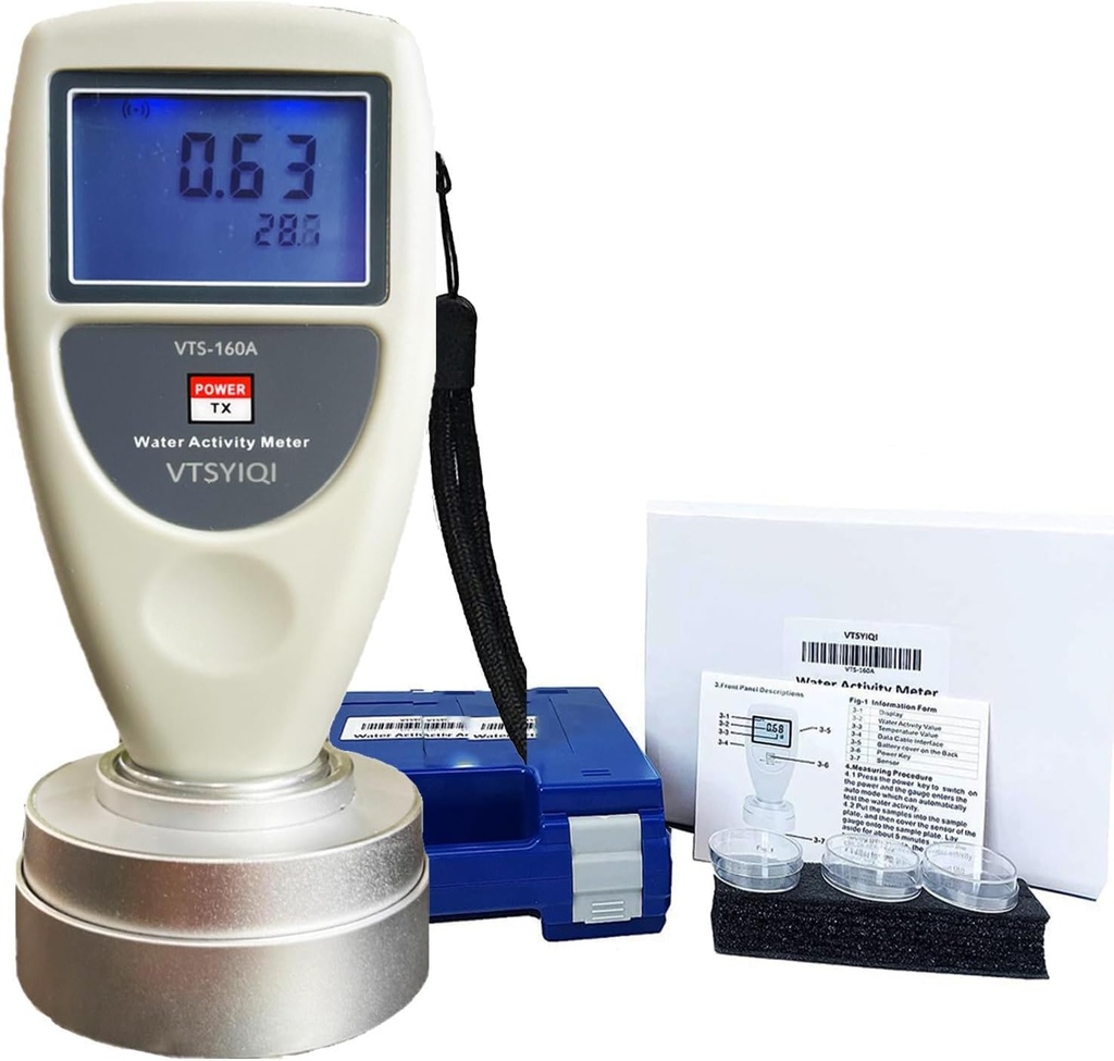 Medidor de Actividad de Agua para Alimentos Modelo VTS-160A | Equipamiento Cientifico