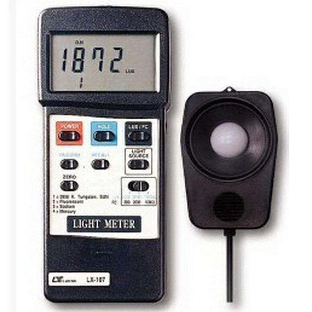 Medidor de luz digital portátil Lux / luminómetro Instrumento ...