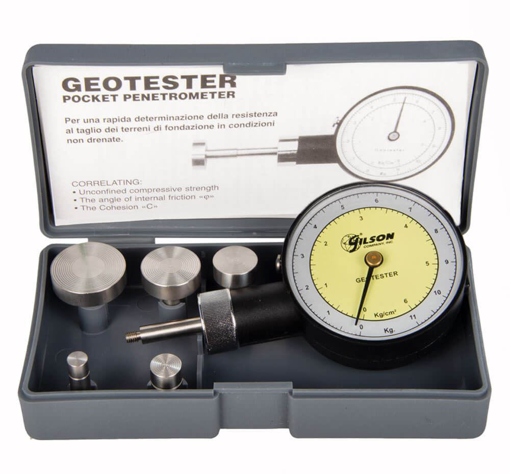 Penetrómetro para suelos Geotester Gilson HM-502 | Equipamiento Cientifico